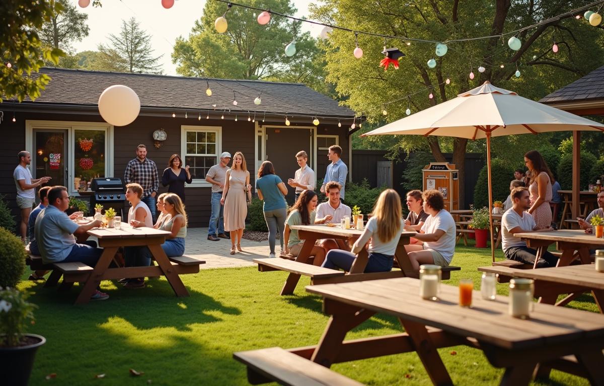 Backyard Graduation Party Ideas