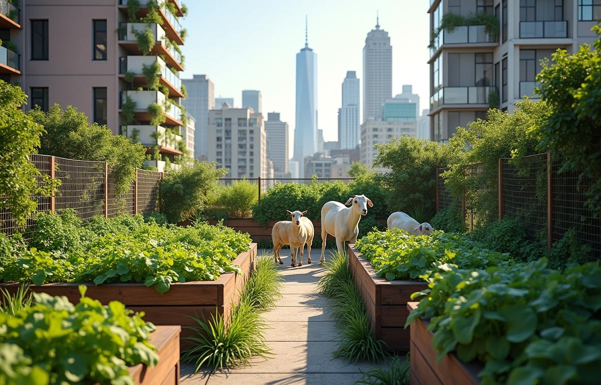 Urban Farming and Raising Goats in the City